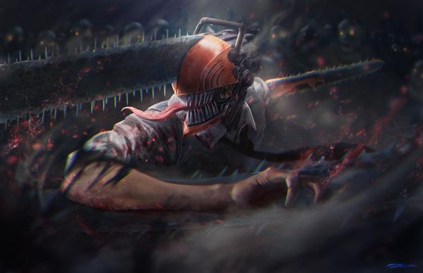 Chainsaw Man 电锯人-癫痴壁纸 - 知乎