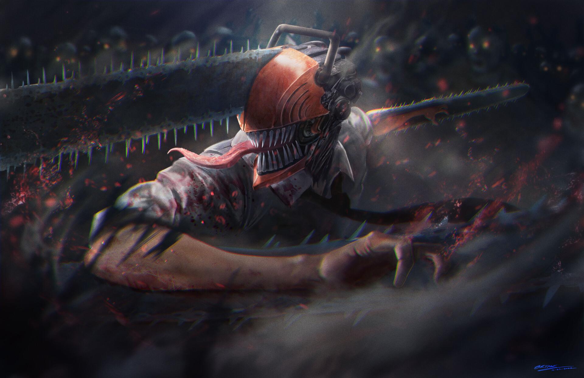 Chainsaw Man 电锯人-癫痴壁纸 - 知乎