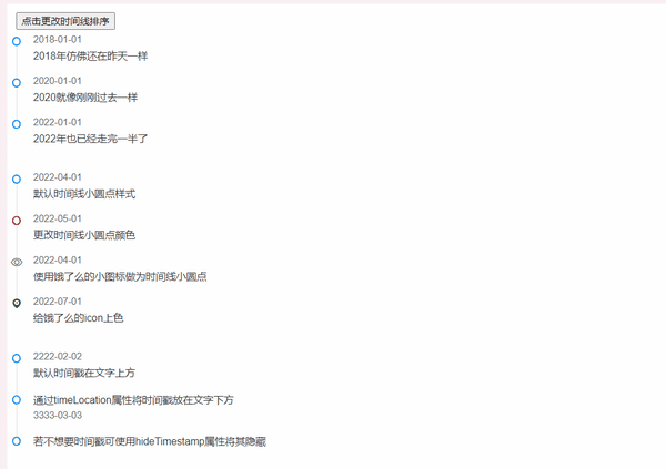 Elementui源码学习之仿写一个el Timeline 知乎 