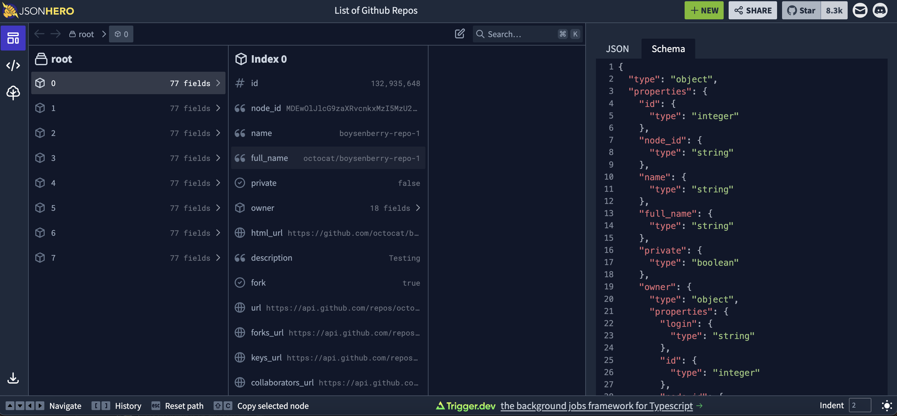 8K star！功能强大的开源JSON可视神器 - 知乎