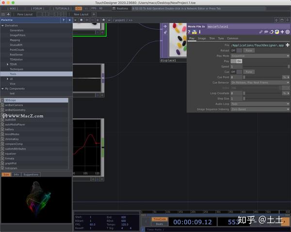 TouchDesigner Pro 099 for mac(可视化原型设计渲染工具) - 知乎