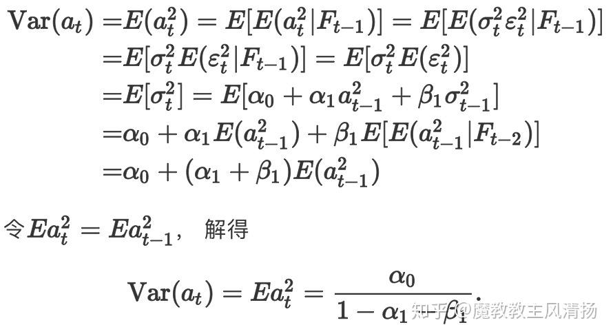 如何证明Garch(1,1)模型肥尾（峰度>3，四阶矩） - 知乎