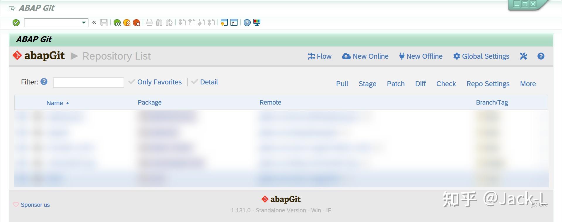 abapGit 使用经验总结 - 知乎