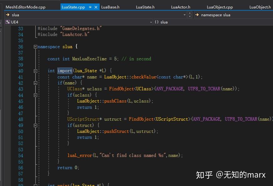 UE4中的Slua插件是如何做到将UE4中的类反射信息映射到Lua中的 - 知乎