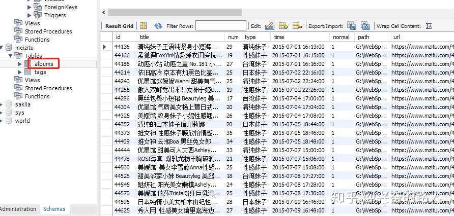 C爬虫（二）妹子图——全站爬取mysql数据库存储 知乎