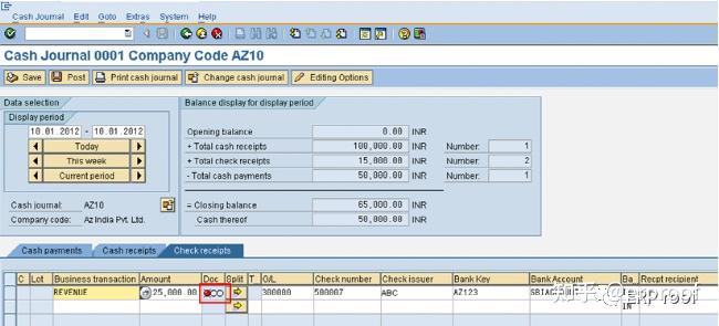 SAP FI课程 5.2 FBCJ现金日记账 - 知乎