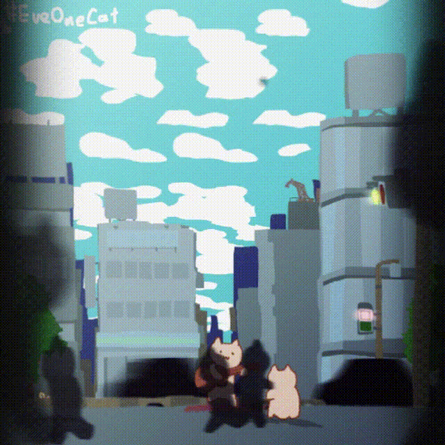 魔性猫猫everyday one cat 表情包 - 知乎