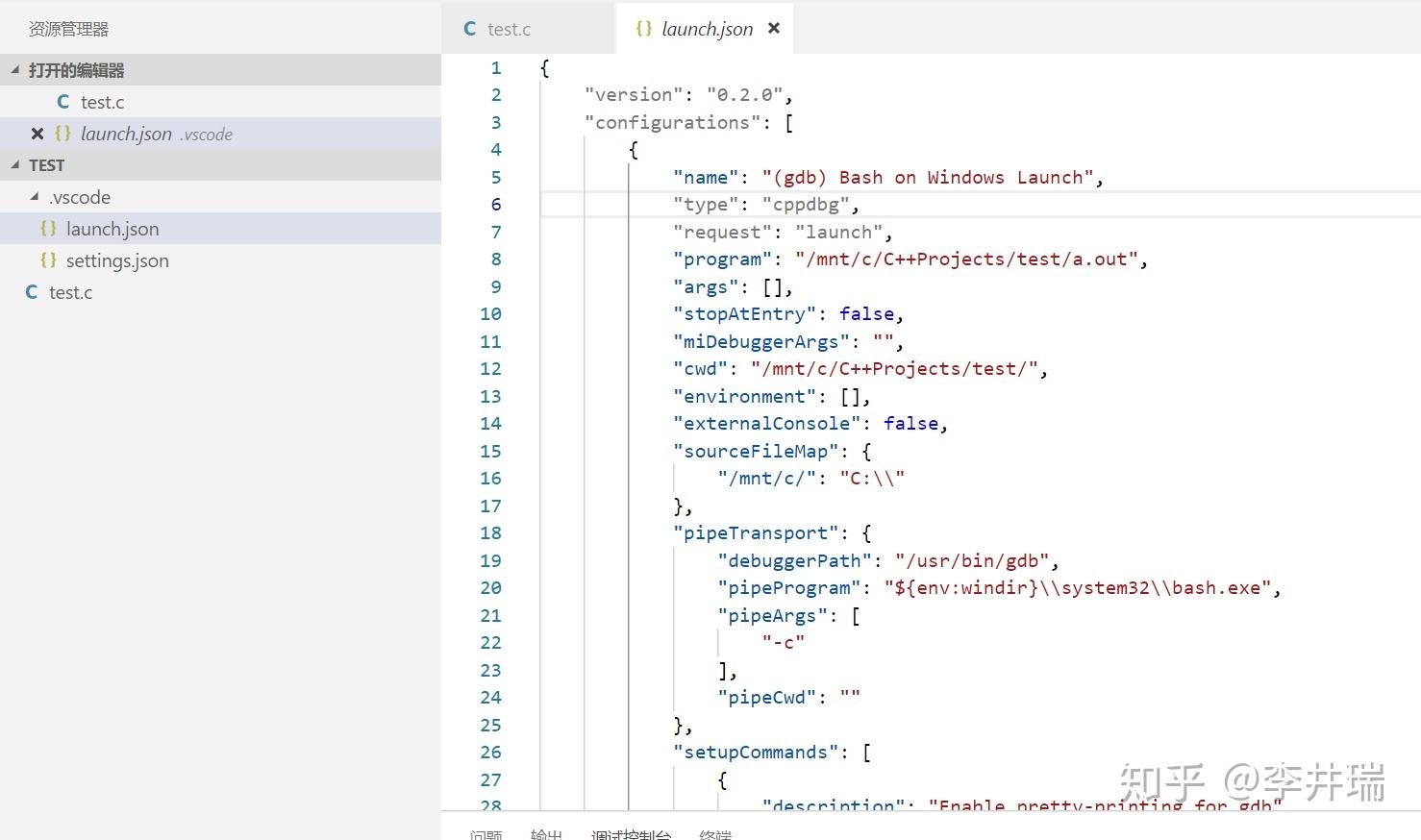 用vscode调试cc代码 通过wsl 知乎 