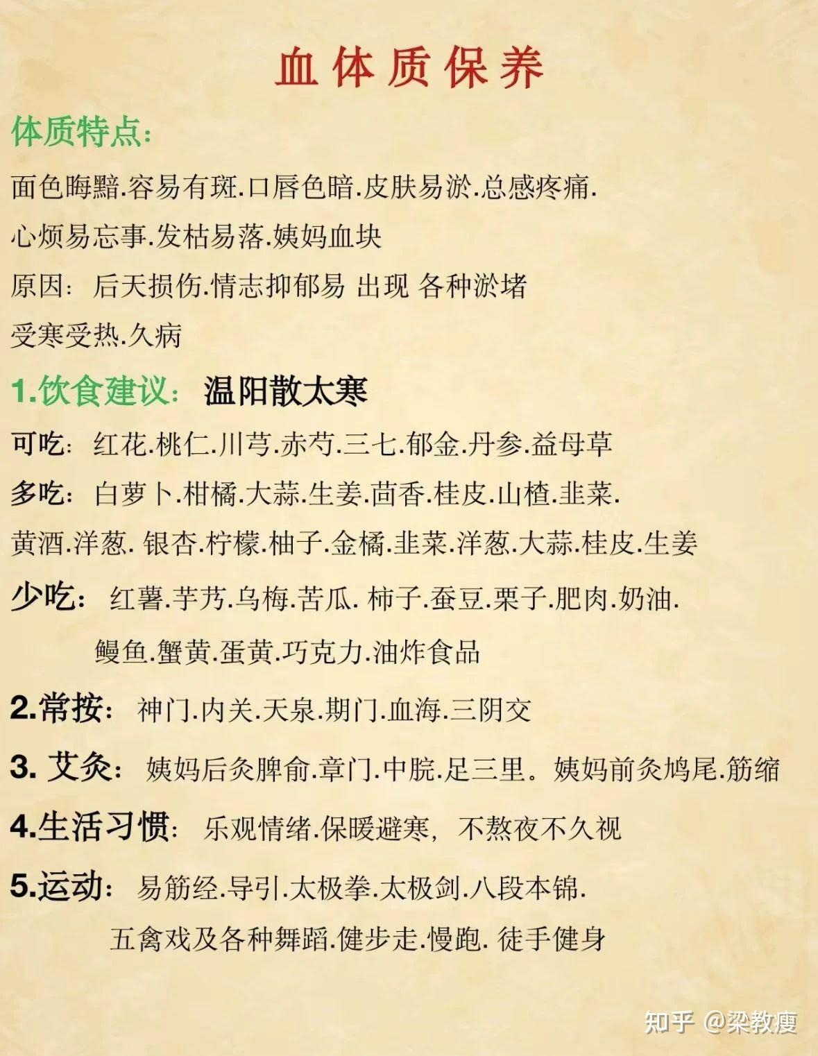 9大体质秒懂！中医教你对症养生💡 - 知乎