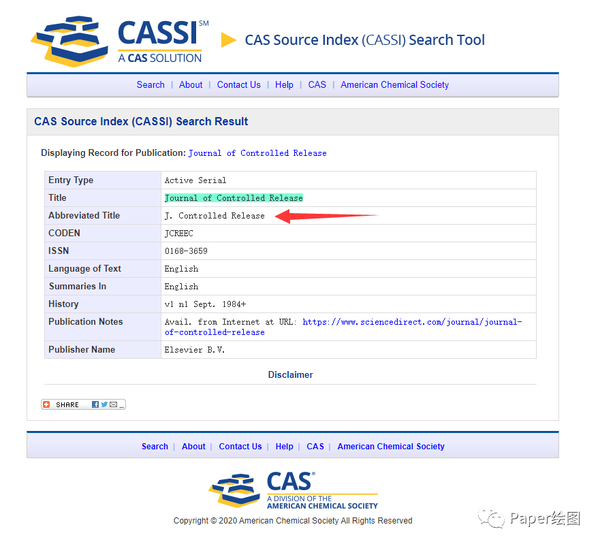 期刊缩写查询网址总结 - 知乎