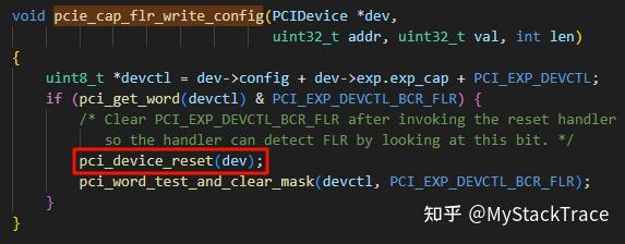 在Qemu中实现一个PCIe设备：实现Function Level Reset (FLR) - 知乎