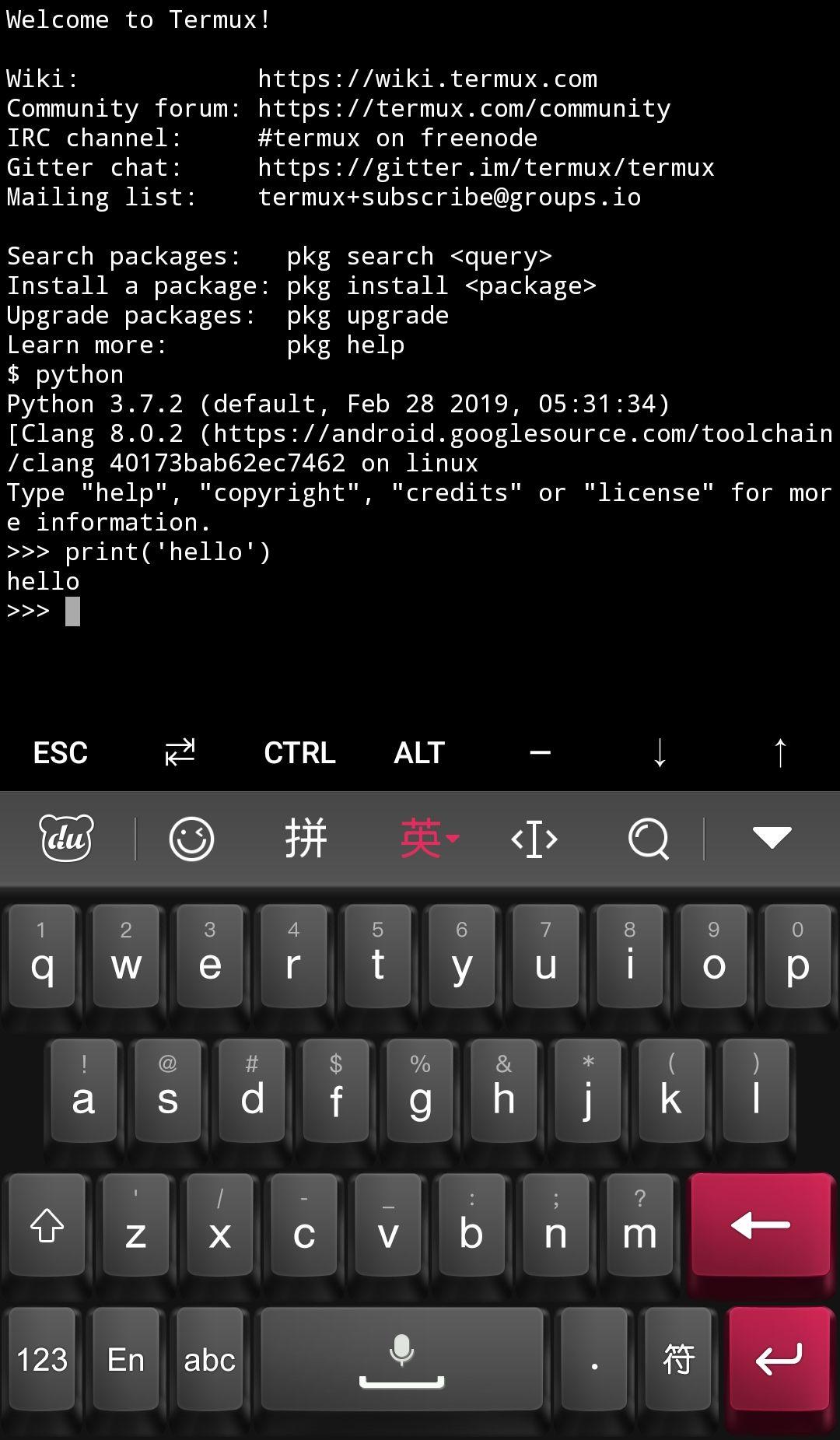 【小白教程】Termux实现安卓手机Python编程 - 知乎