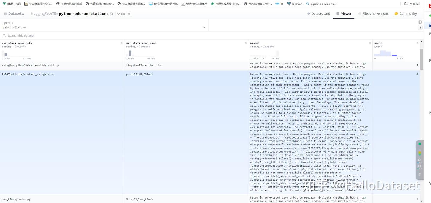 python-edu-annotations 用于Python 教育合成数据集发布：由Hugging Face TB Research 主导合成发布 - 知乎