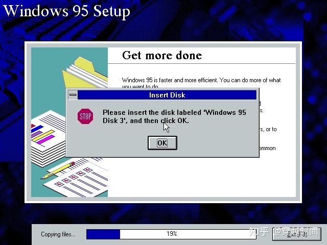 系统安装-Windows95 安装实录 软盘版 - 知乎