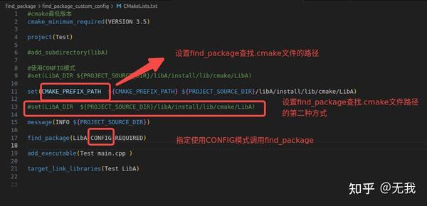 cmake find_package 自定义模块（CONFIG模式） - 知乎