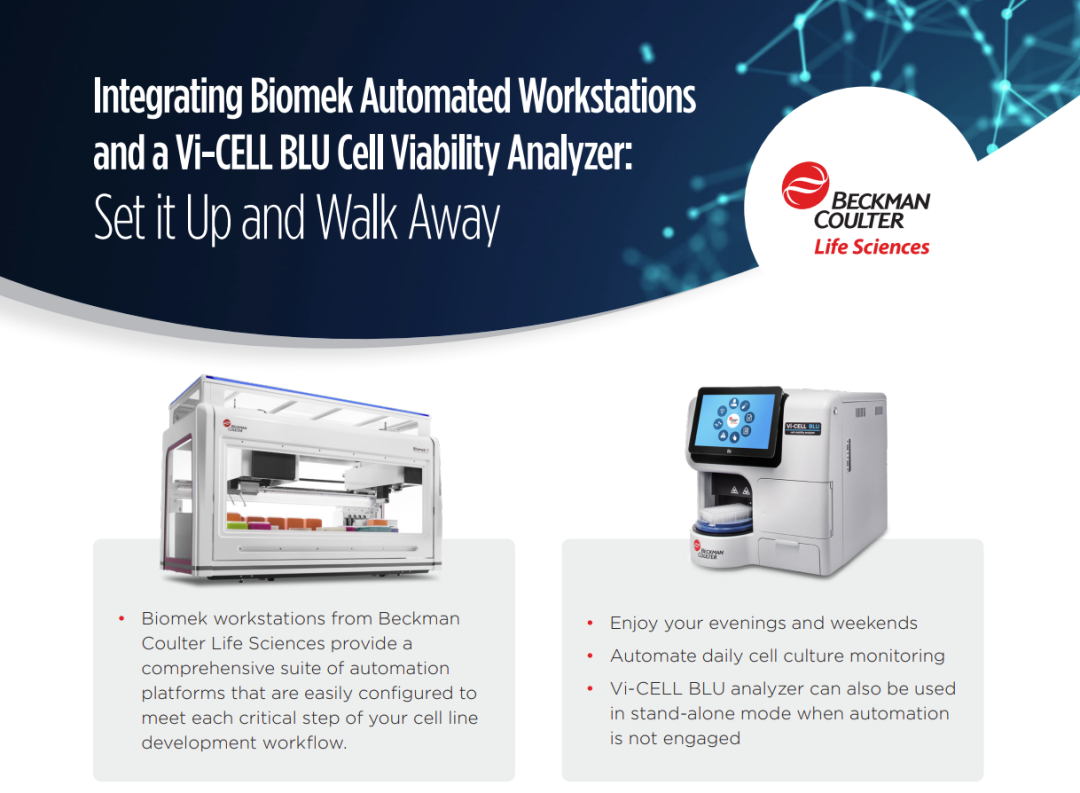 Vi-CELL BLU细胞计数仪在工程细胞株开发中的特点和优势 - 知乎
