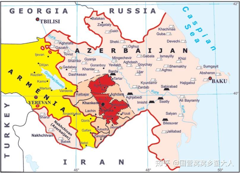 西亚行政区划-（19）阿塞拜疆 - 知乎