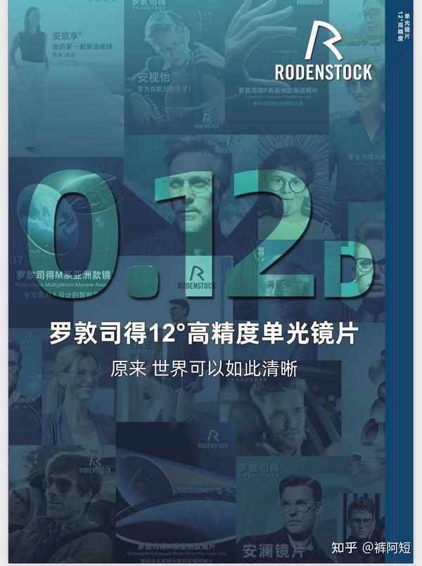 我眼中的德国罗敦司得(RODENSTOCK)镜片 - 知乎