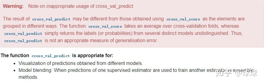 cross_val_score,cross_val_predict,cross_validate理解 - 知乎