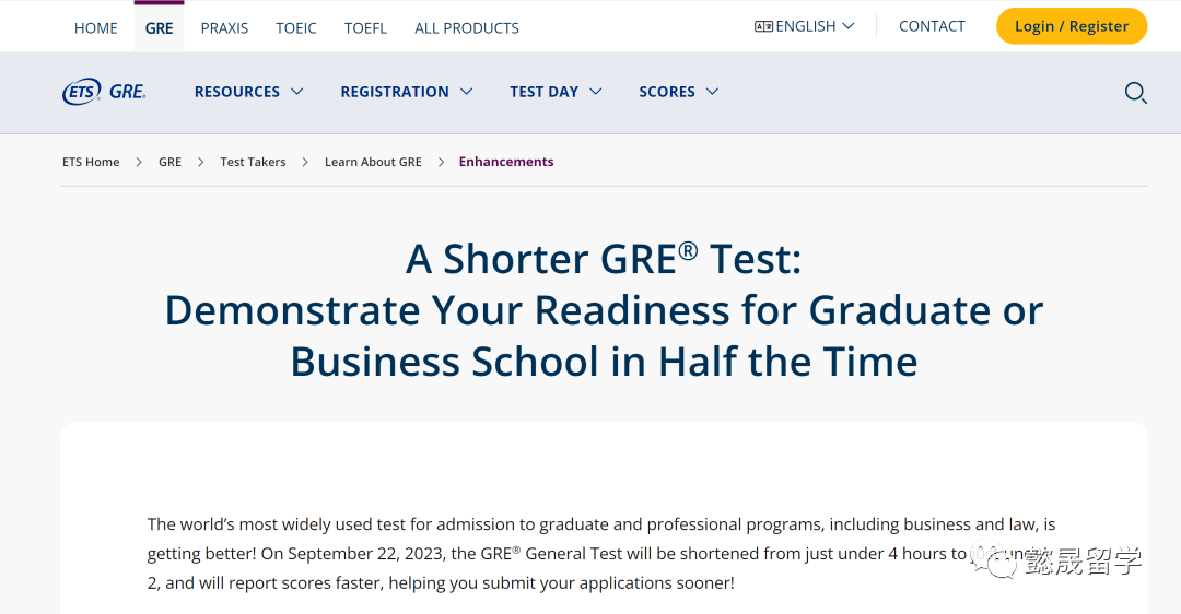 GRE改革正式官宣：9月起考试时长缩短至2小时内 - 知乎
