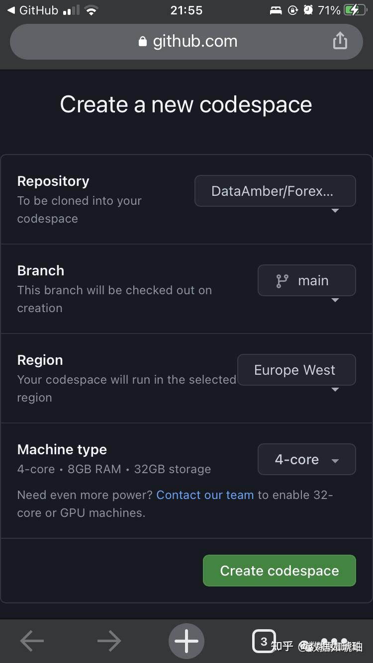 想手机快速跑个代码？GITHUB codespace随时免费伺候 - 知乎