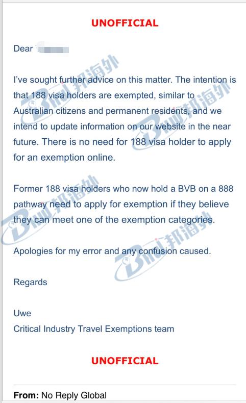 终于等到你！持有188签证的人现在可以飞澳洲了! - 知乎