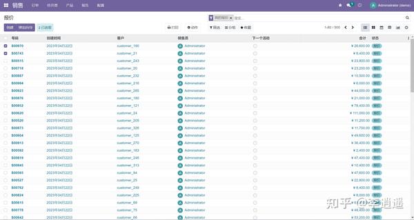 [odoo开发笔记05]odoo 15&16 Tree/看板视图添加按钮 - 知乎