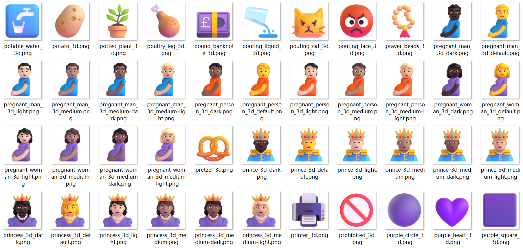 超好看：微软Fluent Design emoji表情包文件分享 - 知乎