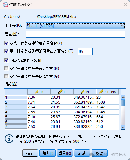 使用IBM SPSS AMOS程序构建结构方程模型(SEM) - 知乎