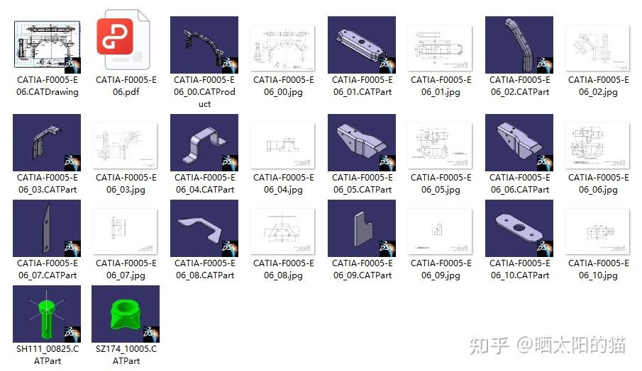 搞机械设计不能错过！84 套 CATIA 工程制图（含 PDF、源文件） - 知乎