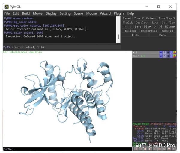 PyMOL必备绘图技巧，从此游刃有余！ - 知乎