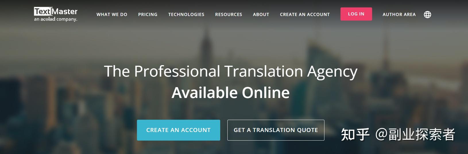 自由译员赚钱接单的国外平台-TextMaster - 知乎