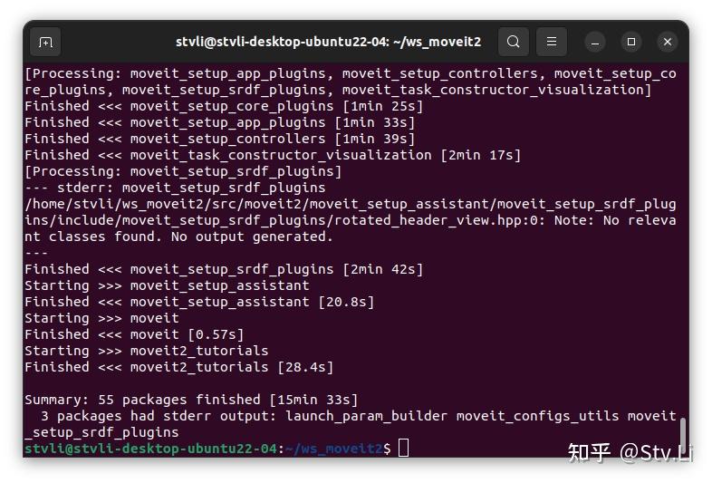 【学习笔记】ROS2纯小白 - MoveIt!（humble）安装、初识与C++实现运动规划 - 知乎