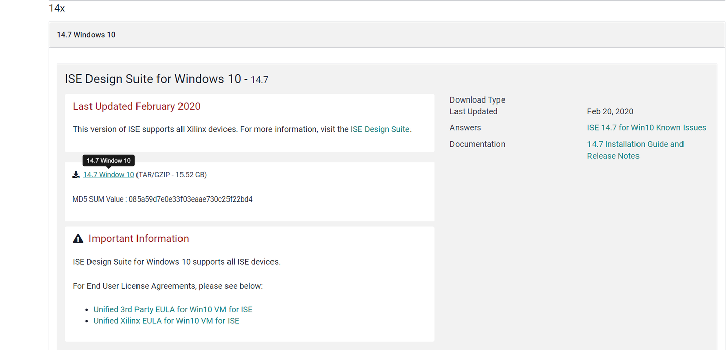 XILINX ISE(14.7版本) win10系统安装 - 知乎