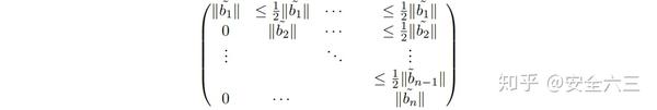 格密码基础 5 (Lecture 2, LLL Algorithm) - 知乎