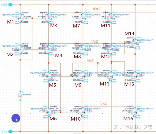 关于Cascode运放的偏置电路 - 知乎