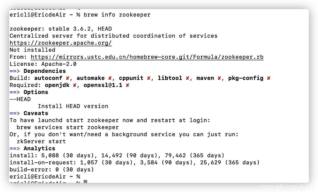 mac（m1版）环境下zookeeper安装使用 - 知乎