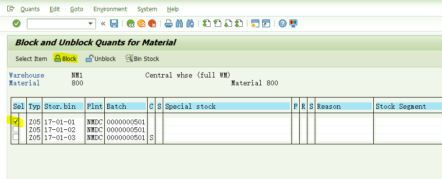 SAP WM初阶LS07冻结Quant - 知乎