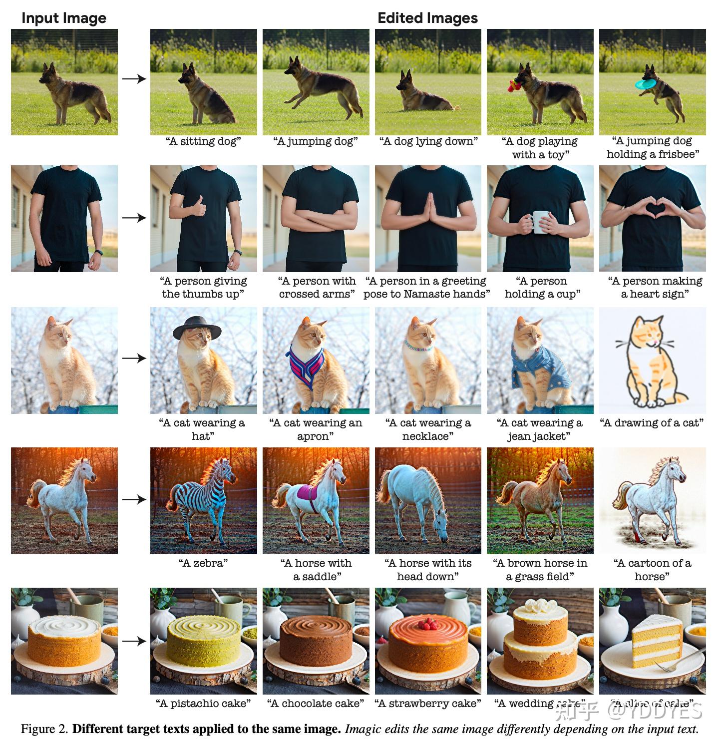 Imagic: Text-Based Real Image Editing with Diffusion Models - 知乎