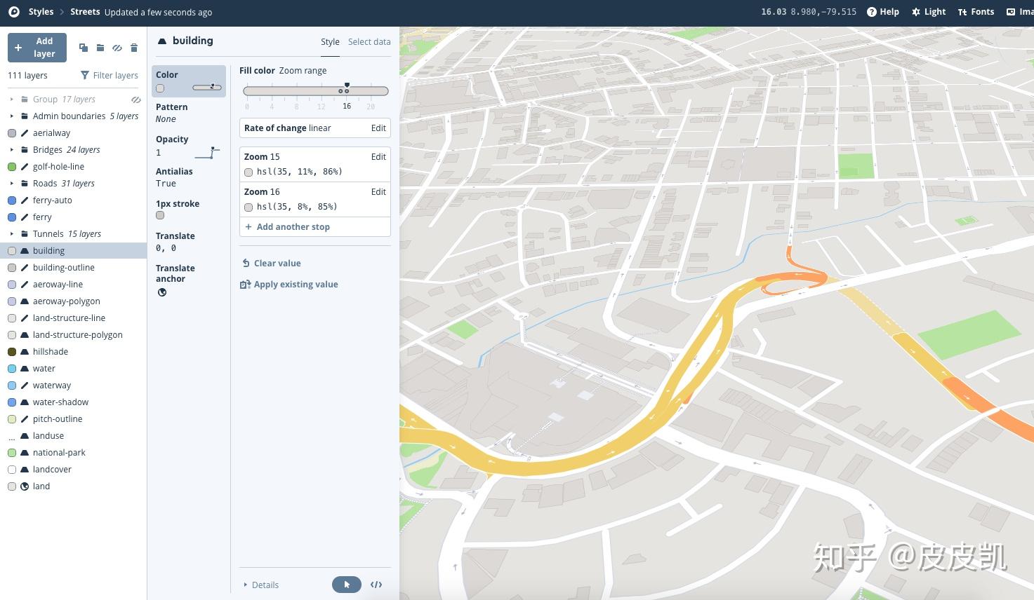 地图界的 PS — Mapbox Studio使用小结 - 知乎
