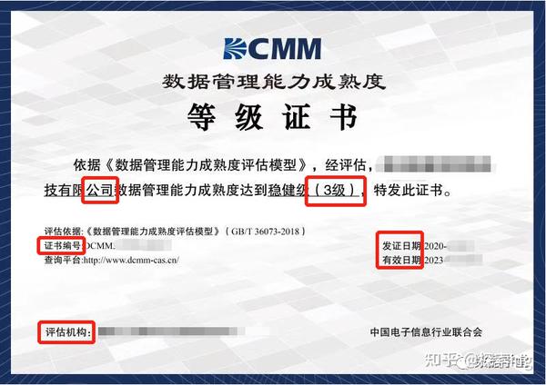 一文读懂数据管理能力成熟度模型DCMM - 知乎
