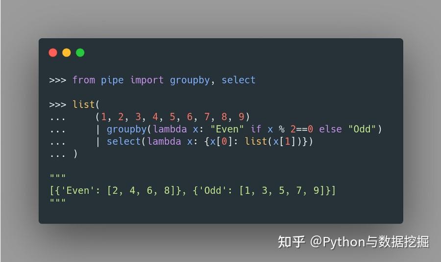 妙不可言！使用 Python 管道 Pipe 编写代码如此优雅！ - 知乎