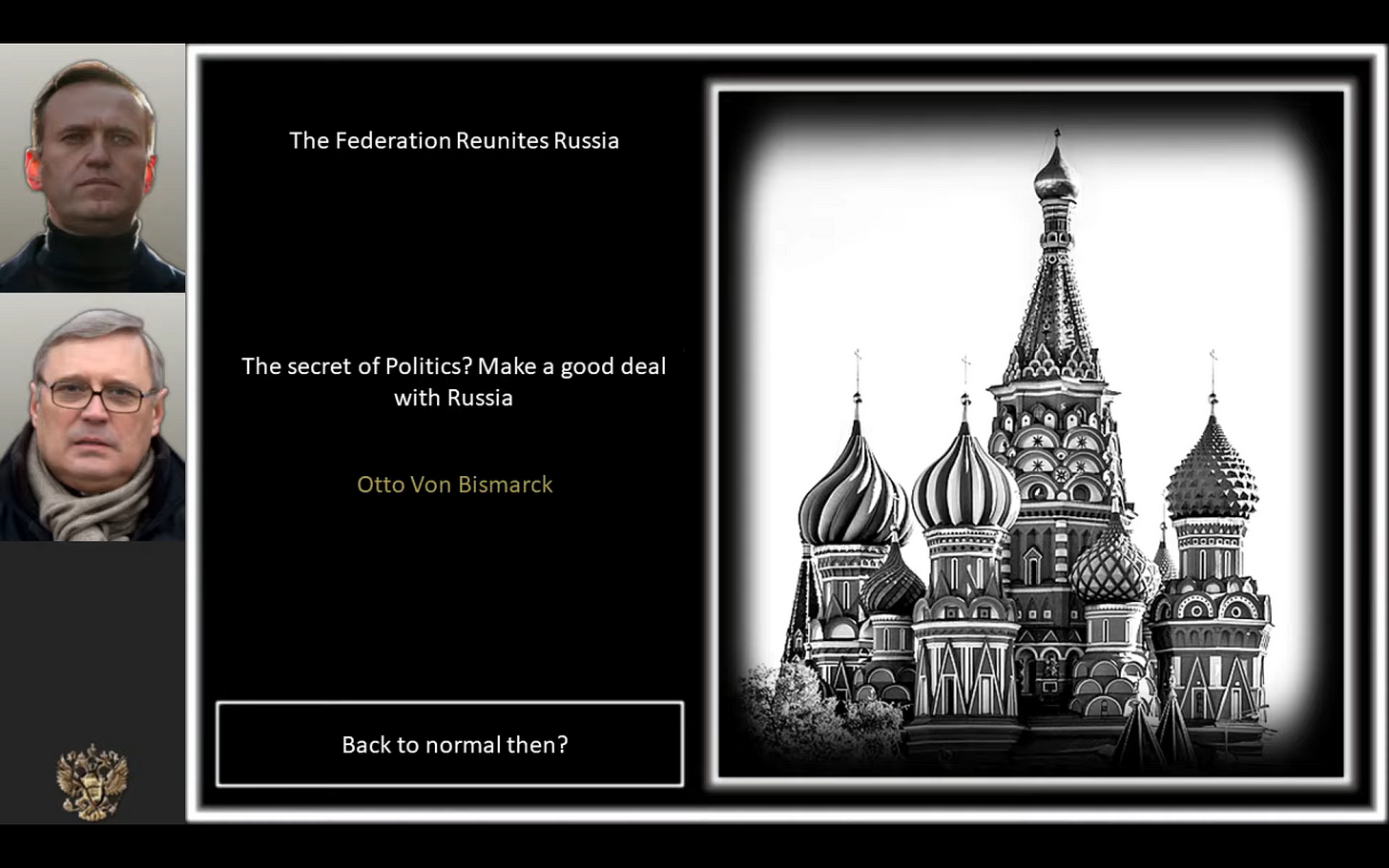 钢铁雄心4mod Extremis Ultimis（极端未来，又译最后的绝境）俄罗斯再统一超事件翻译（附地图） - 知乎