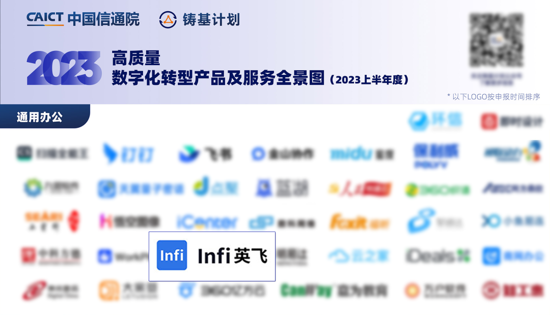 实力入选！Infi英飞上榜中国信通院“铸基计划”2023全景图 - 知乎