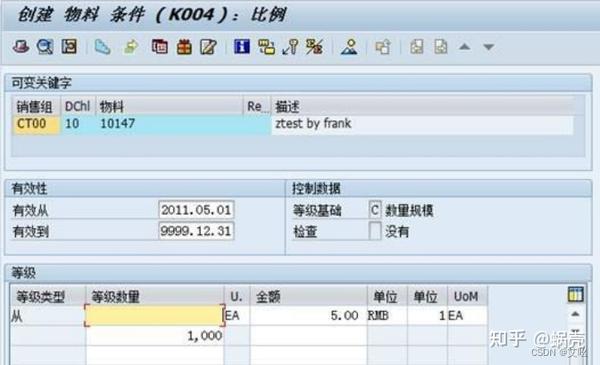 SAP SD特殊定价业务解决方案 - 知乎