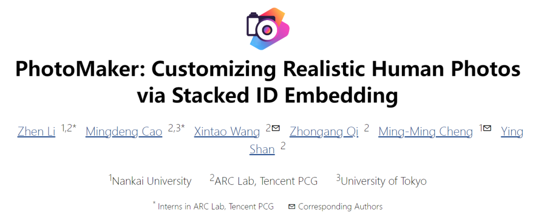 AI图片工具【PhotoMaker】：几秒钟内生成任何风格的逼真人物照片 - 知乎