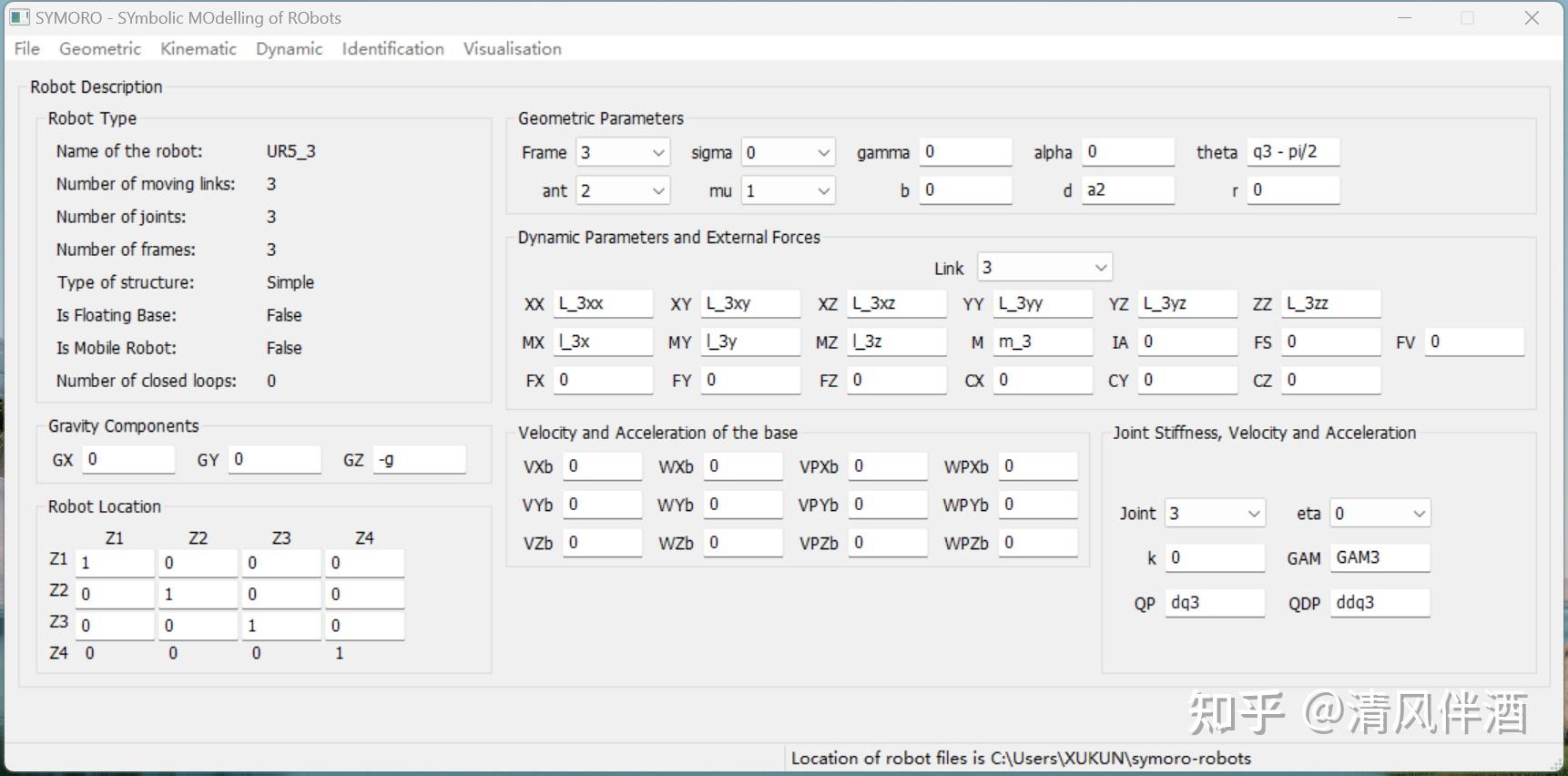 三、UR5前三关节符号整理 - 知乎
