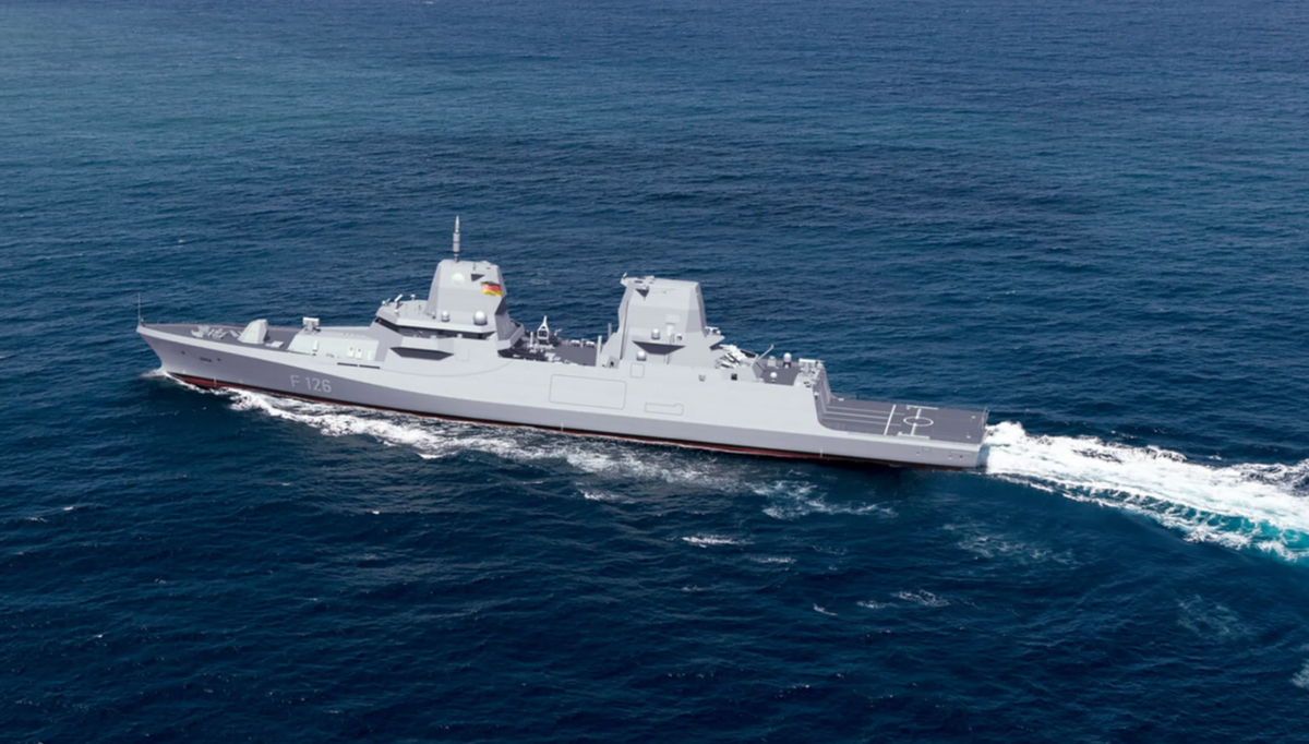 “豪华游艇”，德国建造的万吨级F126护卫舰，战斗力还不如052C？ - 知乎