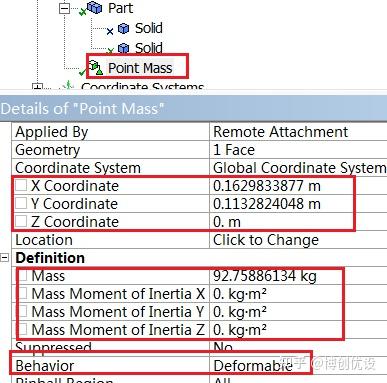 ANSYS Workbench质量点设置 - 知乎
