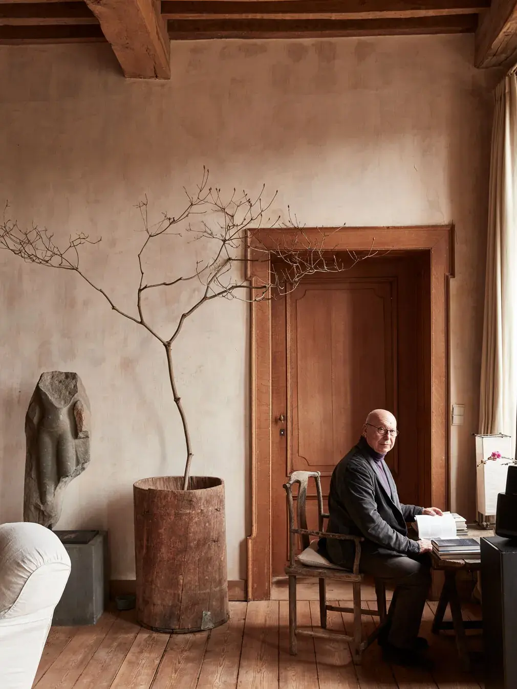 Axel Vervoordt的侘寂美学 II 用凯曼KEIM的明星设计师与他的家 - 知乎